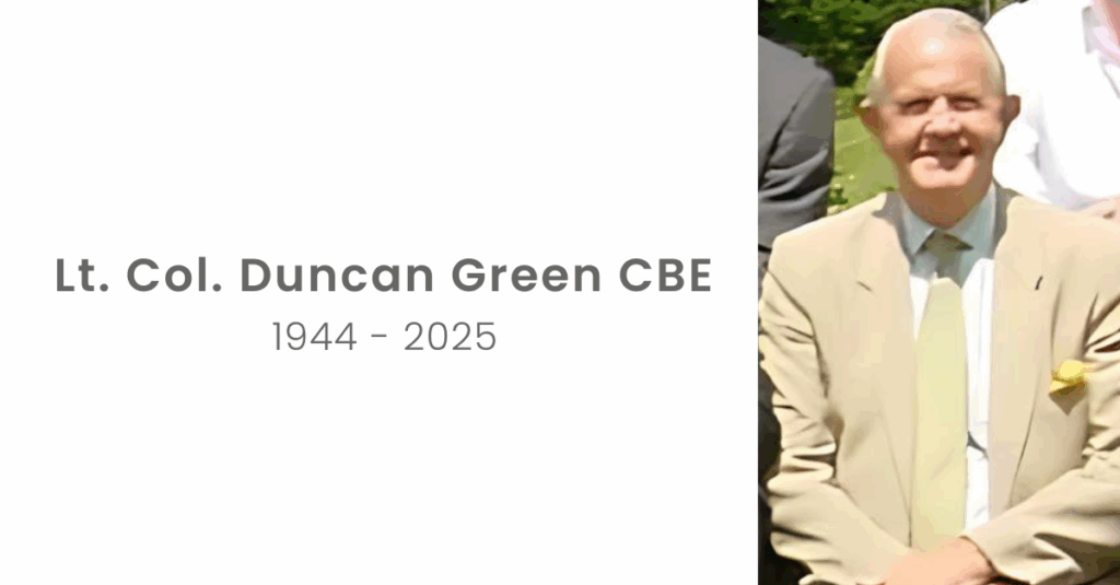 Remembering Lt. Col. Duncan Green CBE – Association of Dogs and Cats Homes